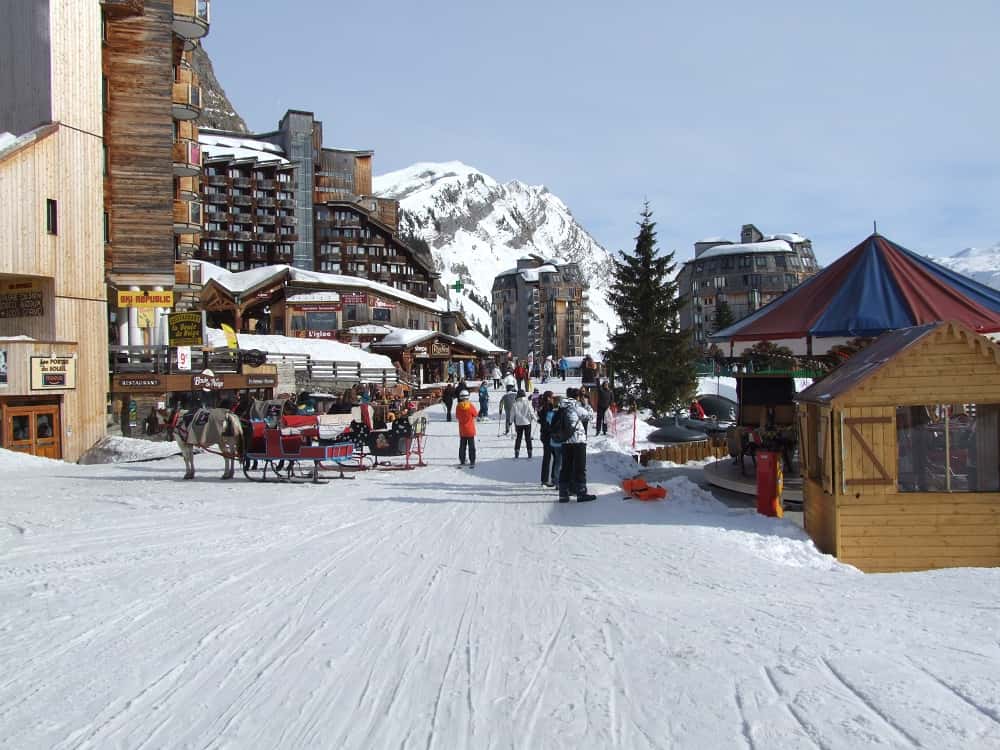 Sherpa supermarché avoriaz - snow