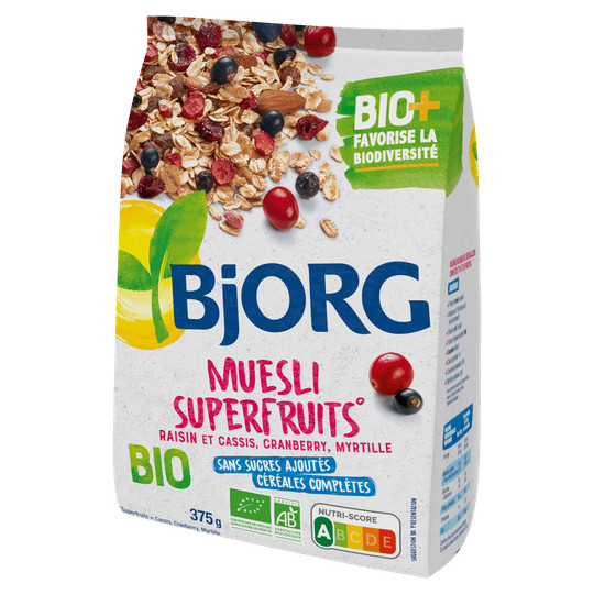 BJORG Muesli superfruits Bio - 375g