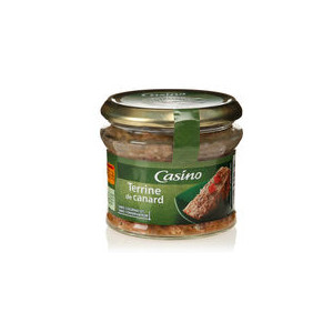CASINO Terrine de canard - 180g